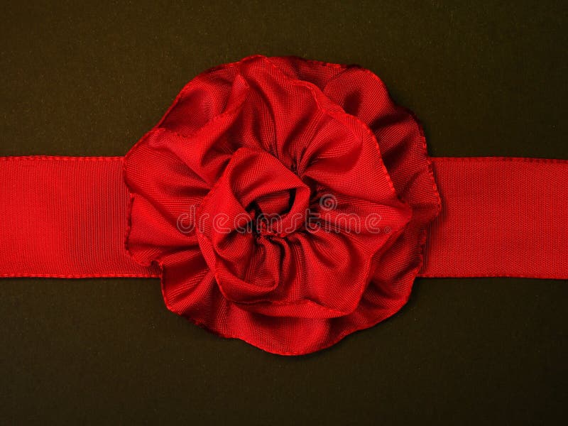 Red ribbon stock photo. Image of macro, ribbon, stile - 14810336