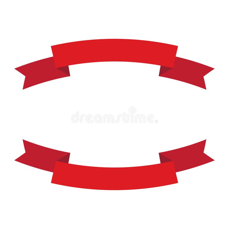 Curved Banner Scroll Design