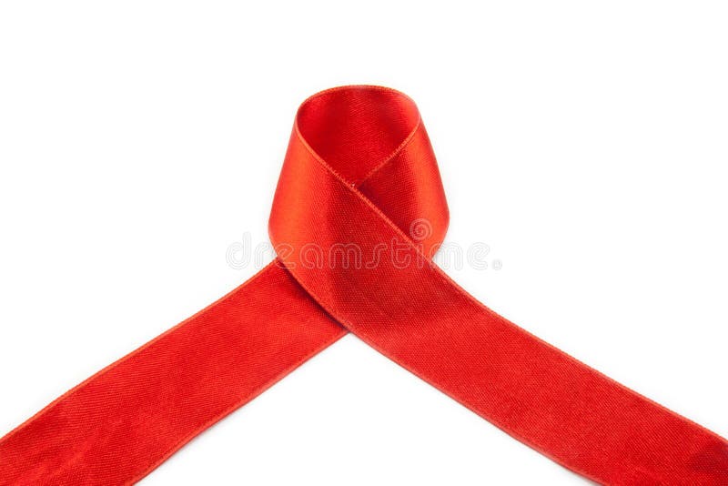 Red Ribbon Bookmark Isolated Stock Image - Image of event, object: 63040897