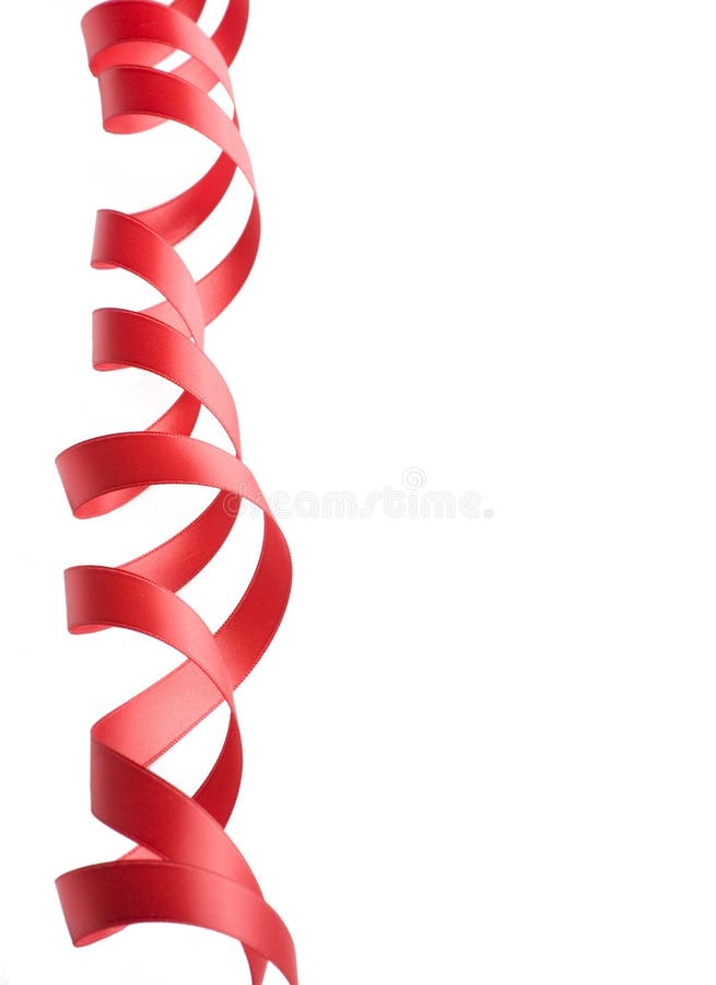 Red Ribbon Border stock photo. Image of celebration, gift - 6554512