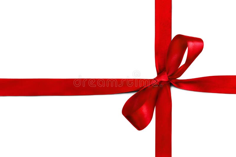 Handmade Blue Ribbon Bow Horizontal Border Stock Image - Image of ...