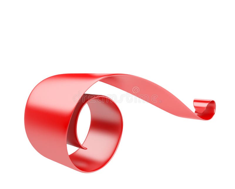Red Ribbon Form Wave Stock Illustrations – 982 Red Ribbon Form Wave ...