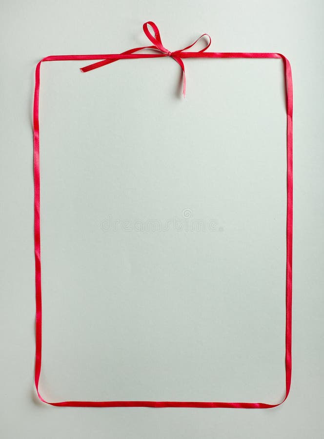 Ribbon frame stock photo. Image of blooms, frame, card - 15551084