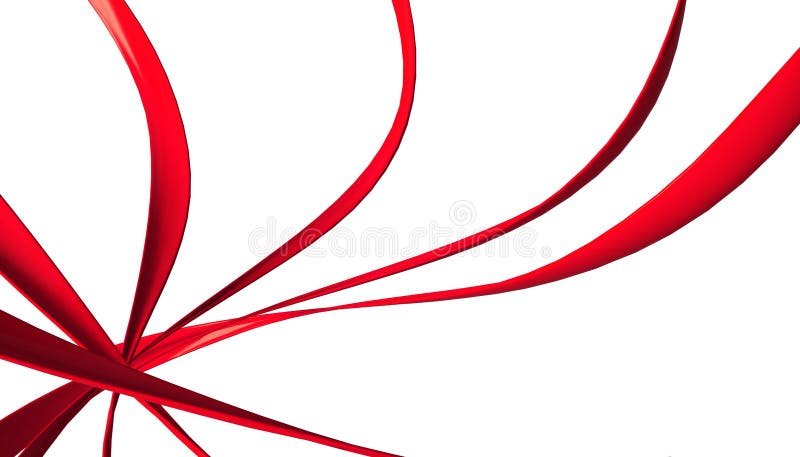 Red Ribbon Intersect stock illustration. Illustration of wallpaper ...