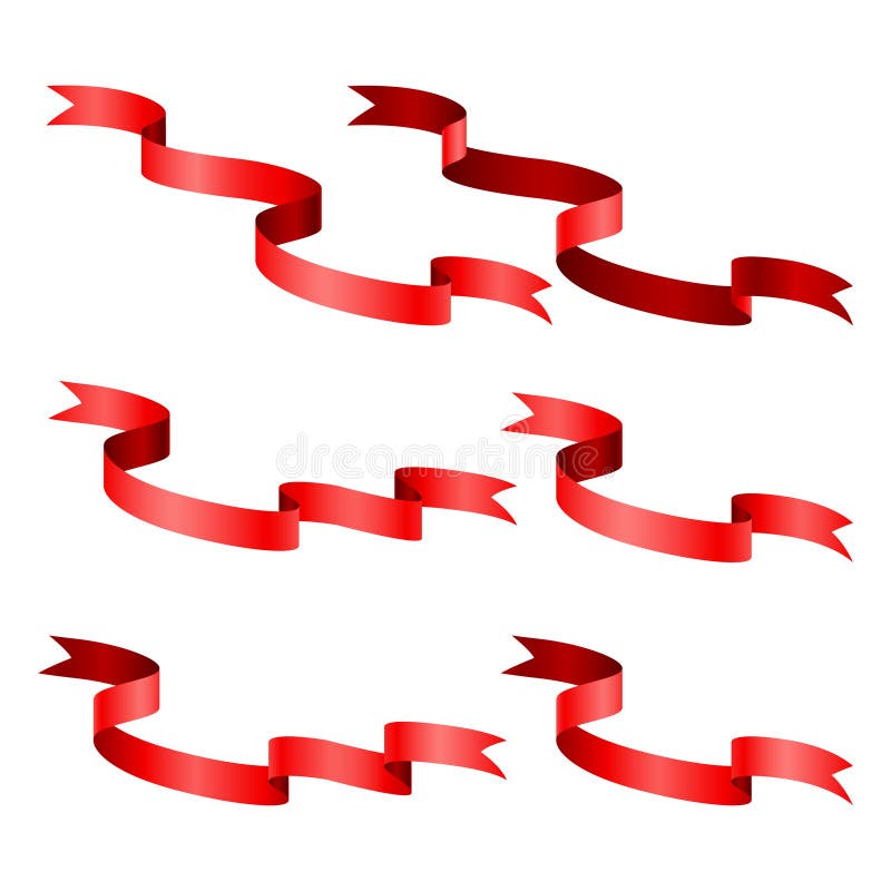 Fluttering Ribbon Stock Illustrations – 2,625 Fluttering Ribbon Stock ...