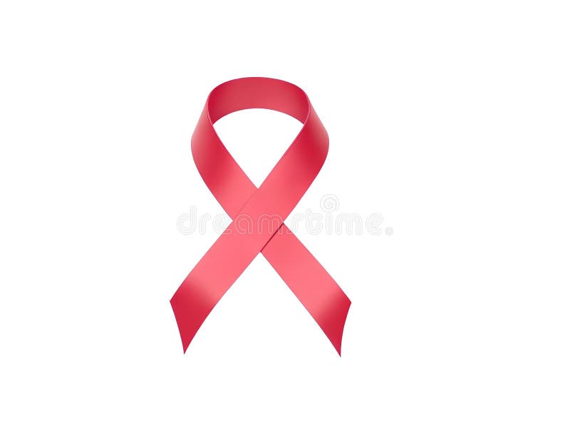 Red Ribbon Symbol of Awareness, WorldAIDSday, AI Generated Stock ...