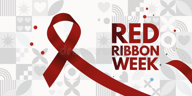 Red Ribbon Week Stock Illustrations – 1,248 Red Ribbon Week Stock ...