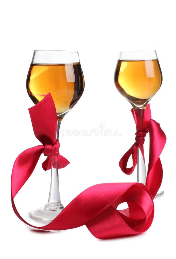 Wine in big glasses stock photo. Image of whisky, bourbon - 21903246