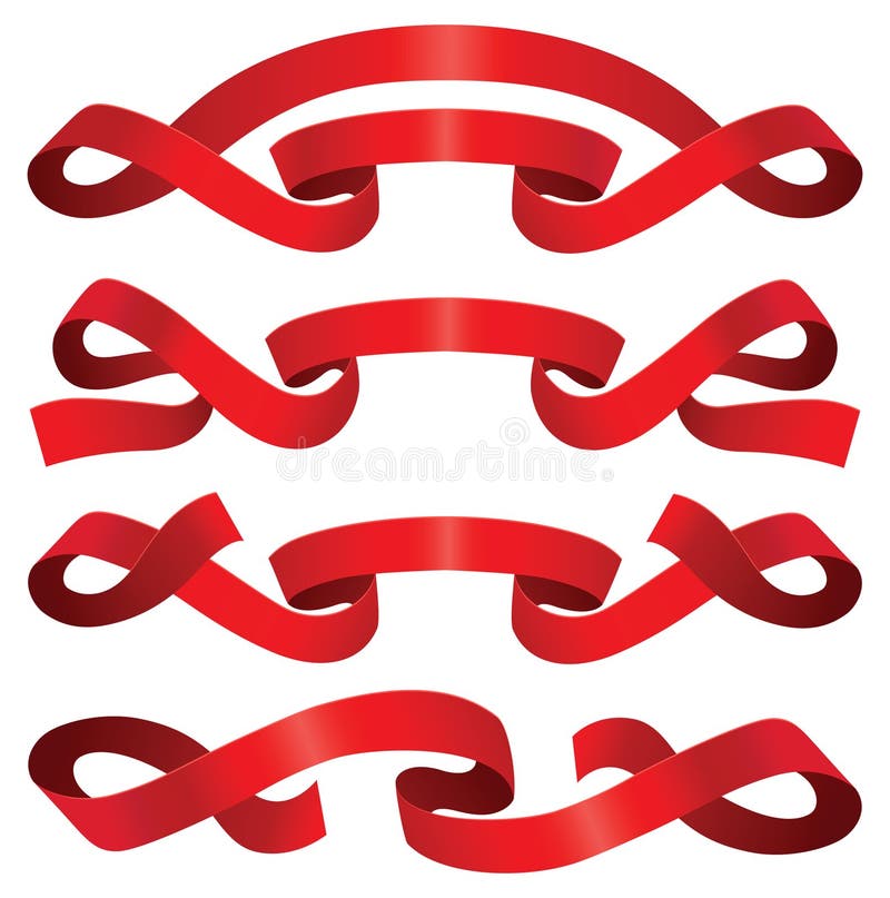 Red Ribbons Picture. Image: 17984290