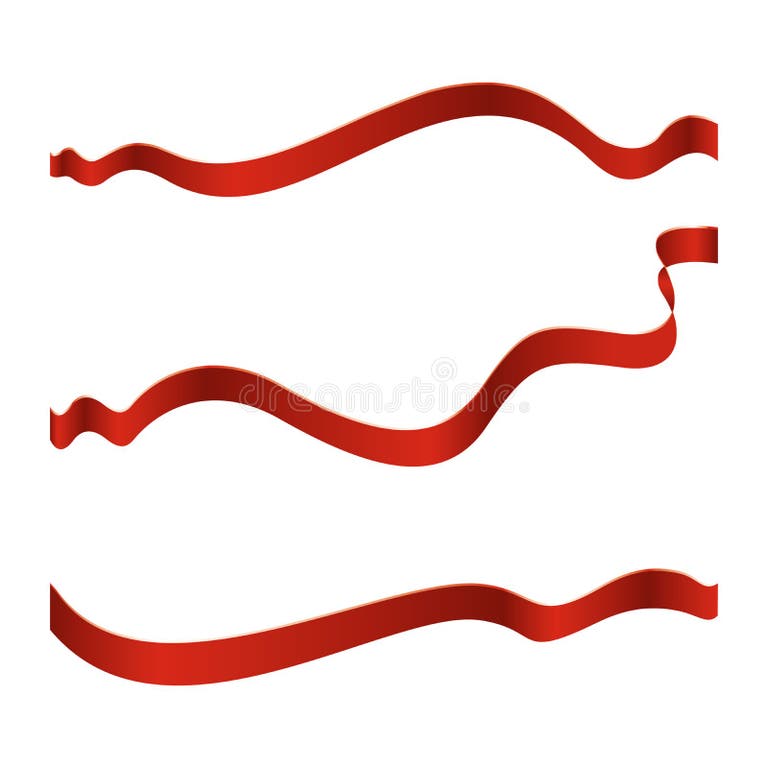 Red Satin Tapes Stock Illustrations – 105 Red Satin Tapes Stock ...