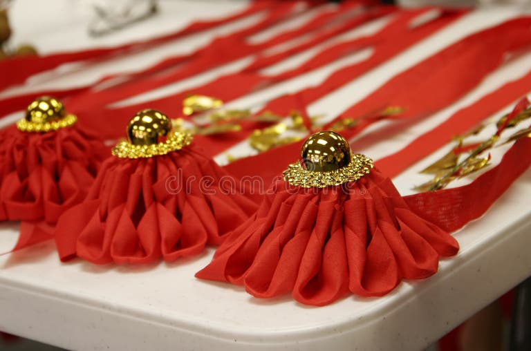 Red Ribbons stock photo. Image of belief, buddhism, happiness - 7458066