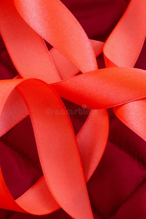 Red ribbons stock photo. Image of quilting, swirl, twist - 53962204
