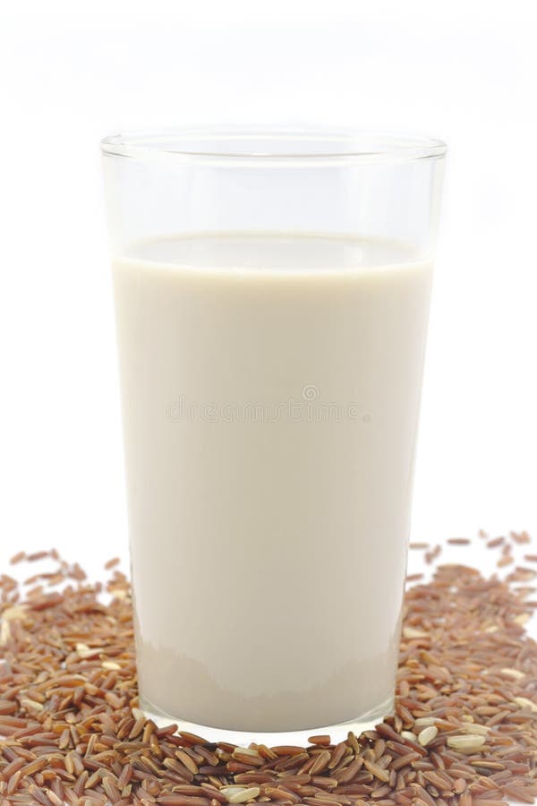 Red rice milk. stock image. Image of lunch, breakfast - 33157941