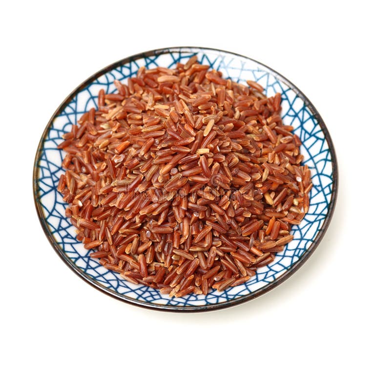 Red rice stock photo. Image of peeled, heap, healthy - 162800924