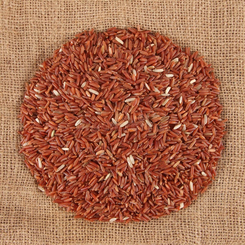 Rice Sack, Agriculture Product Isolated on White Stock Photo - Image of ...