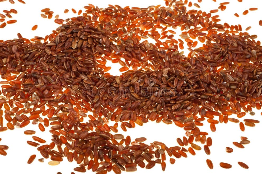 Red rice stock photo. Image of oriental, asian, grains - 99403448