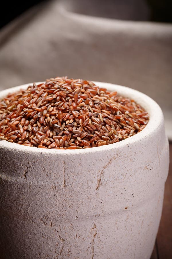 Red rice stock photo. Image of dieting, food, power, healthy - 39924374