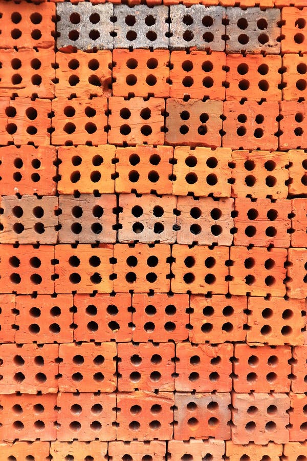 Red bricks for background. stock image. Image of wallpaper - 228922755