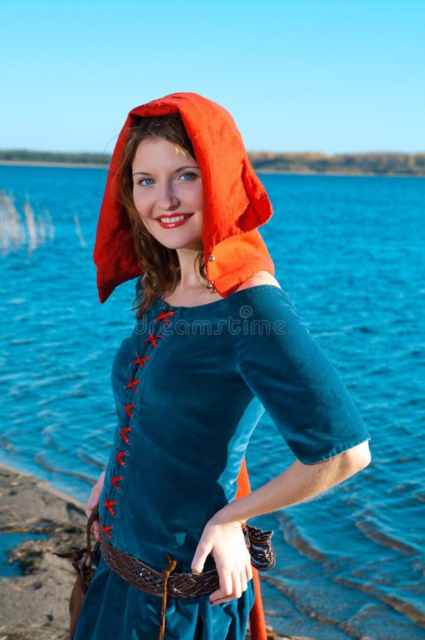 Red Riding hood stock photo. Image of riding, medieval - 17166832