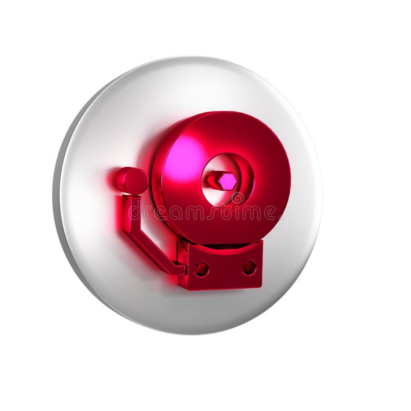 Red Ringing Alarm Bell Icon Isolated on Transparent Background. Fire ... Red Ringing Alarm Bell Icon Isolated on Transparent Background. Fire ...