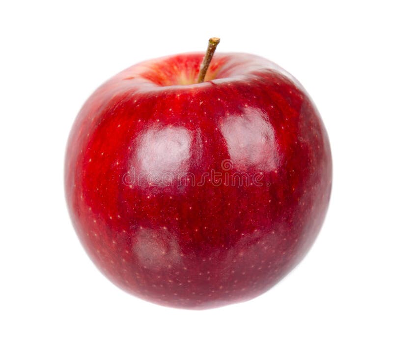 Red Ripe Apple, Healthy Fruit. Fresh Healthy Snack Stock Image - Image ...