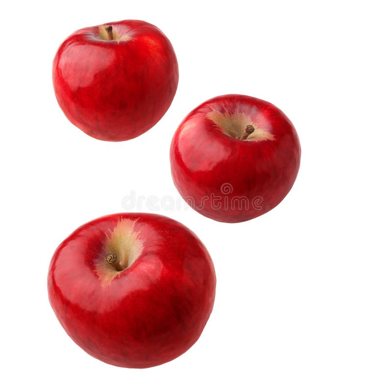 Red ripe apple stock photo. Image of food, fresh, vivid - 36380640