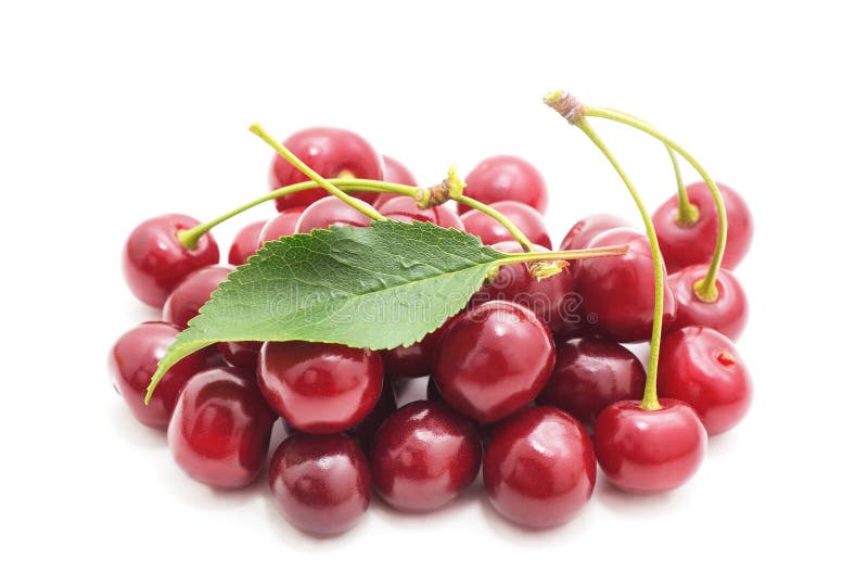Red ripe cherries stock photo. Image of group, studio - 171188668