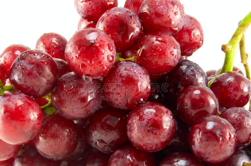 Red ripe grape stock photo. Image of bunch, eating, healthy - 8514090