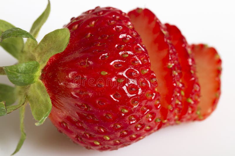Red ripe strawberry. stock image. Image of nutrient, shiny - 41792197