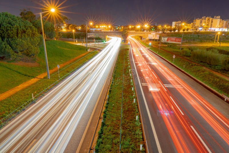 Red Risks on the Right Side and White Ones on the Left Side Formed by ...