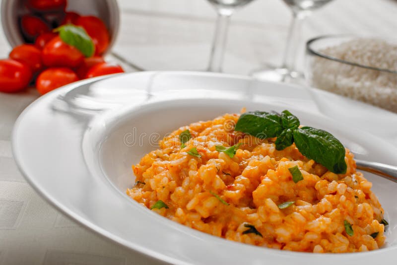Red risotto stock image. Image of fresh, healthy, meat - 51915201