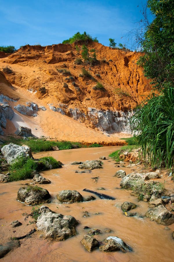 Red River Canyon, Mui Ne, Vietnam Stock Image - Image of desert, nature ...