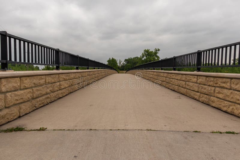 The Red River, the Boundary between North Dakota and Minnesota. this ...