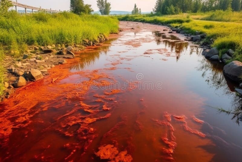 The River is Polluted with Plastic and Garbage. Neural Network AI ...