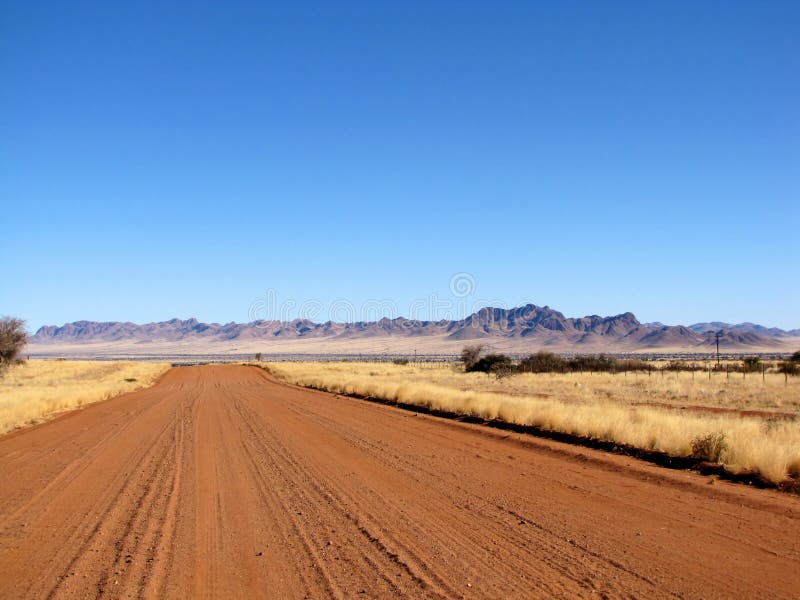 Red road stock photo. Image of scenery, road, africa - 11281286