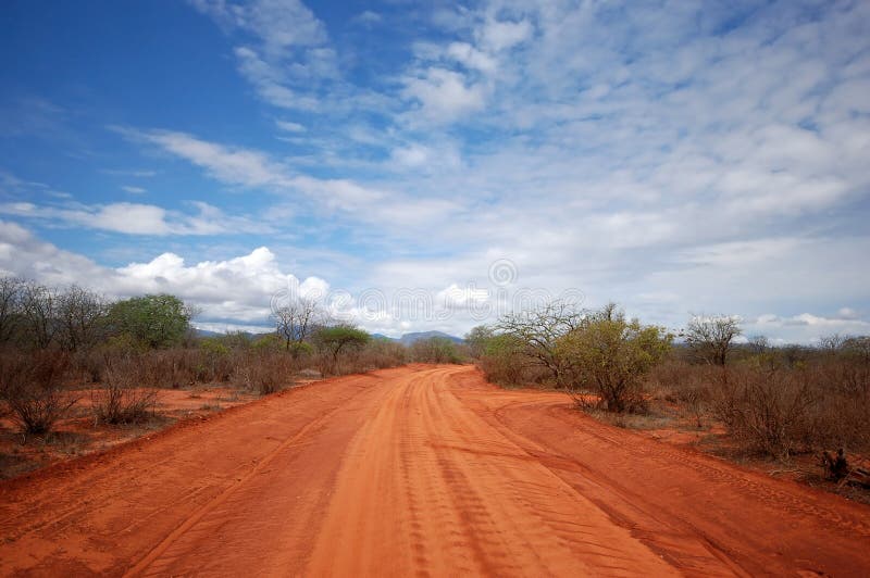 A red Road stock image. Image of vacation, track, grass - 23200321