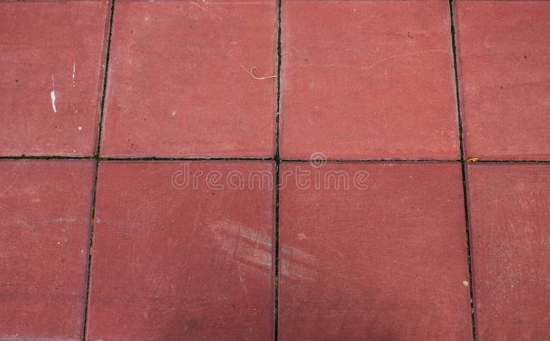 Red road surface stock image. Image of urban, bricks - 55072943