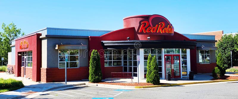Red Robin Restaurant Building Editorial Photography - Image of logo ...