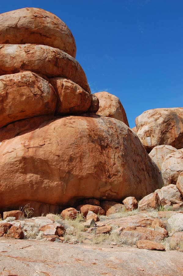 Devil s Marbles stock photo. Image of stuart, balanced - 18094950