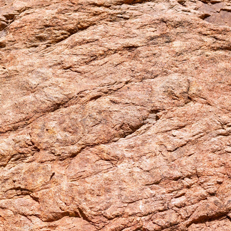 Red rock stock photo. Image of close, grainy, rough, stone - 26009626