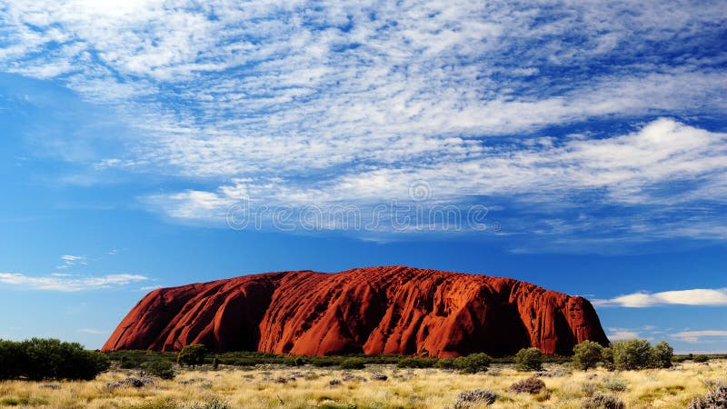 Red rock of Australia stock photo. Image of sandstone - 80879548