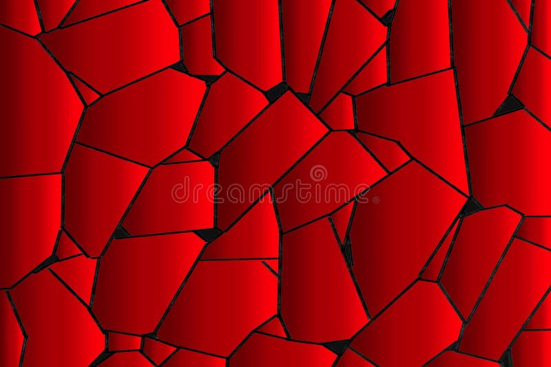Red Rock Brick or Stone Texture Wall for Background. Stock Illustration ...