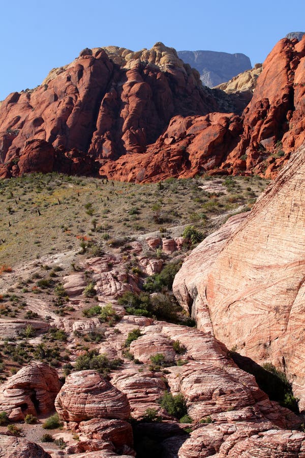 Red Rock Canyon stock image. Image of travel, vegas, rock - 5499379