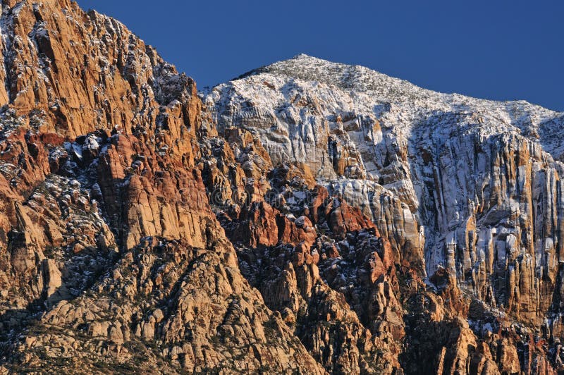 Red Rock Canyon stock image. Image of nevada, wilson, pattern - 8705475