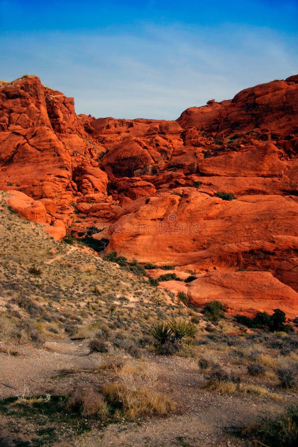 Red Rock Canyon, Nevada stock photo. Image of rocky, scene - 1234156