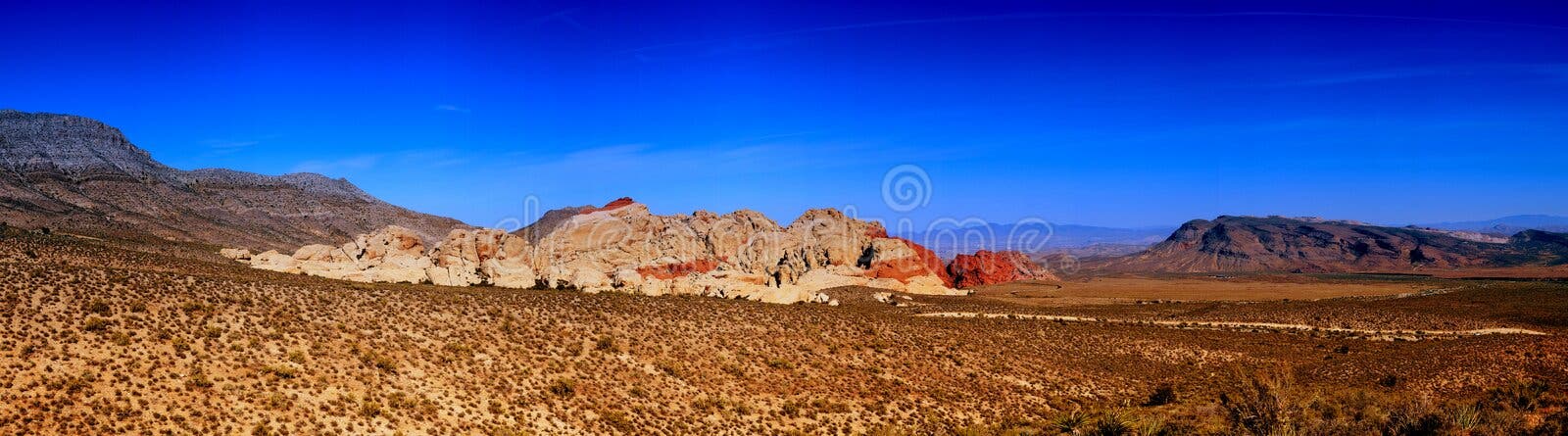 Red Rock Canyon stock photo. Image of view, geology, panoramic - 14918280