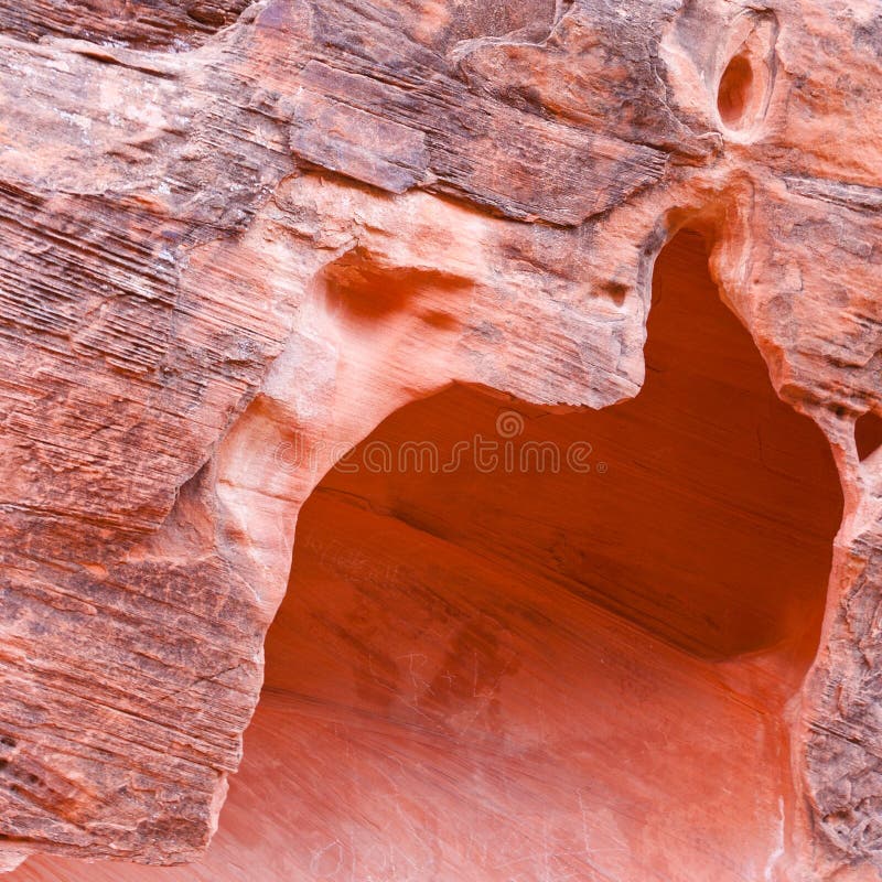 Red Rock cave stock photo. Image of green, cave, sedona - 21102592