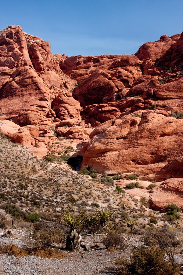 Red Rock Canyon stock photo. Image of view, geology, panoramic - 14918280