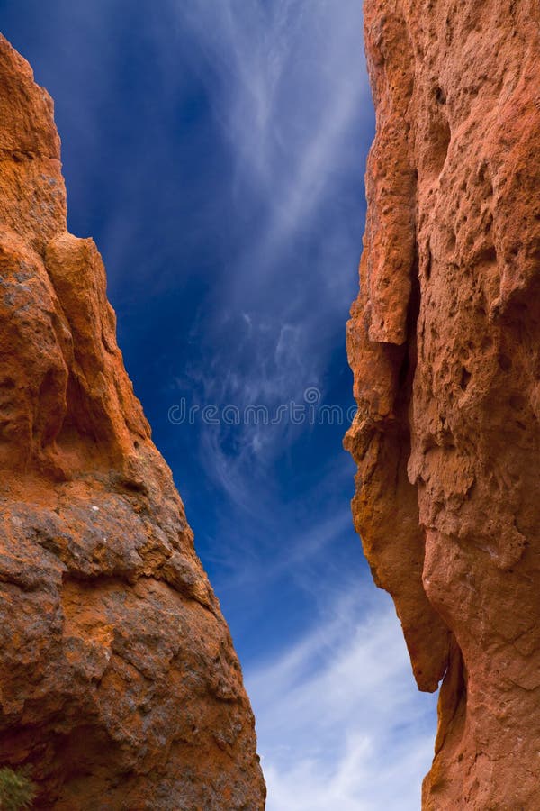 Red Rock Chasm stock photo. Image of nature, hiking, mountains - 23619078