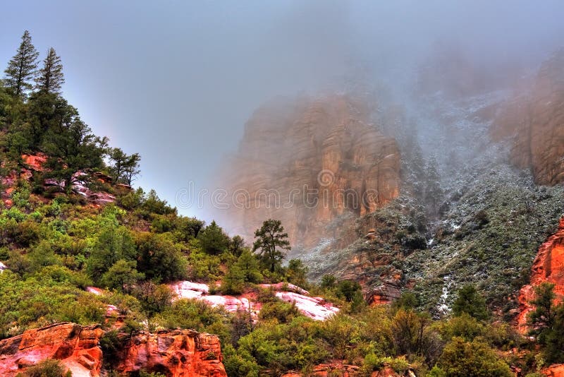 Red rock cliffs stock photo. Image of wilderness, scenic - 15751220